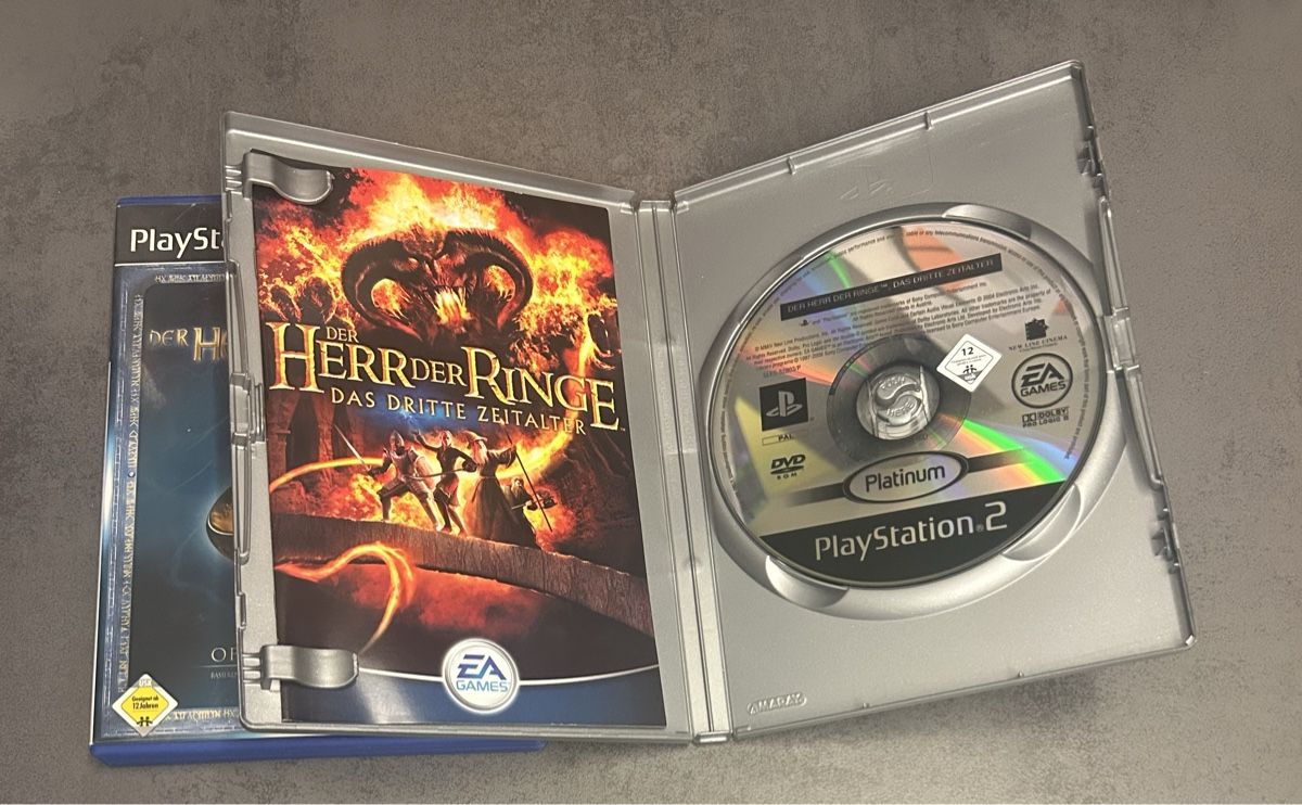 Herr der Ringe Die Gefährten, Das Dritte Zeitalter PS2 Games (Gebraucht ...