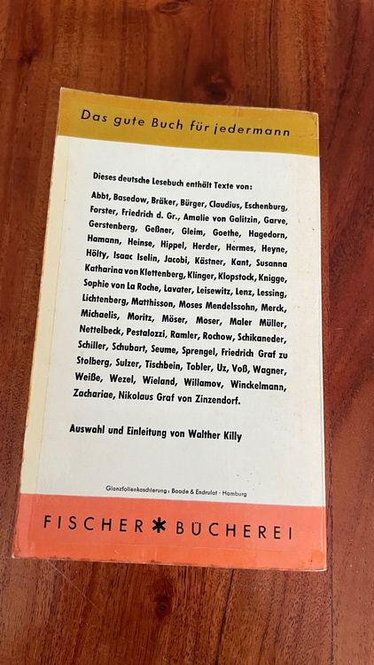 Zeichen der Zeit: Deutsches Lesebuch 1, Fischer, 1962 (Gebraucht) in ...