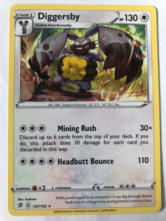 Diggersby - Pokemon Rare - TCG (Neu (gemäss Beschreibung)) in ...