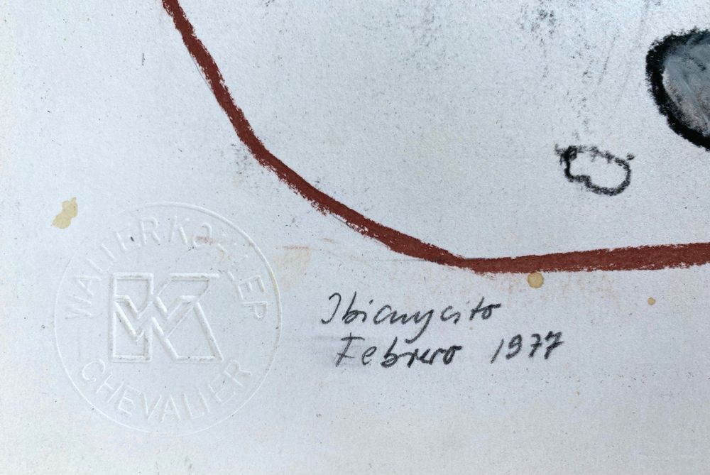 Walter Kohler-Chevalier Zeichnung 1977 (Gebraucht) in grenchen für CHF ...