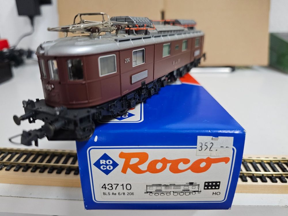 ROCO 43710 lok Ae 6/8 BLS 206 DIGITAL dès1.-fr | Kaufen auf Ricardo