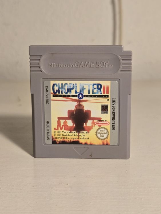 🎮 Game Boy Choplifter II 🛩️ Original Modul (Gebraucht) in Zürich für ...