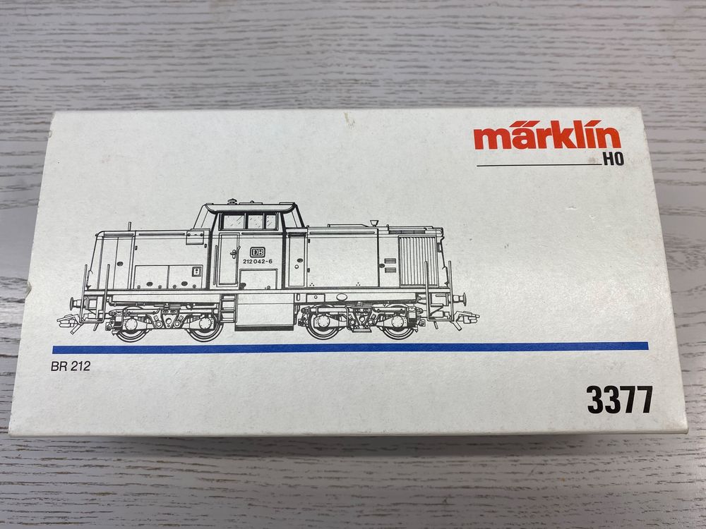 Märklin 3377 DB BR212 OVP Leerpackung | Kaufen auf Ricardo