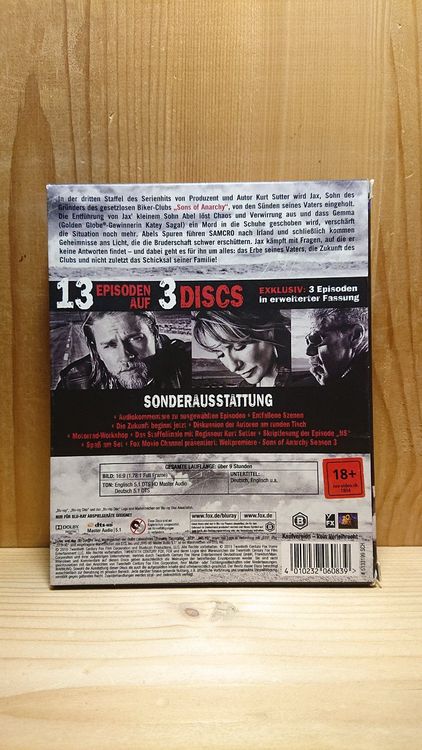 SONS OF ANARCHY Staffel 3 auf Blu-Ray (Gebraucht) in Wilderswil für CHF ...