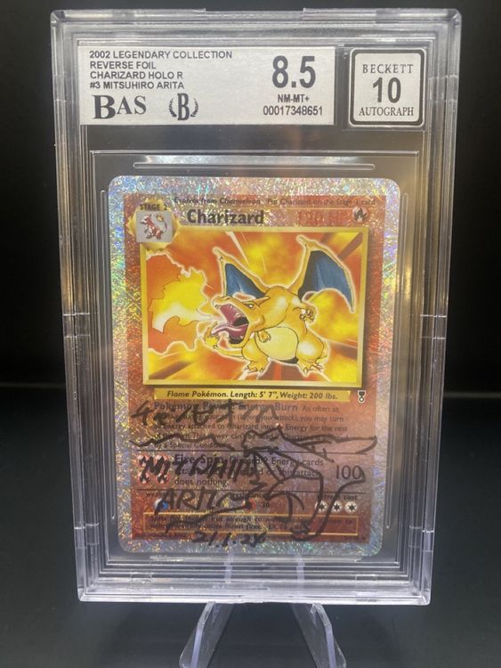Charizard Legendary Collection BGS 8.5 Auto 10 (Gebraucht) in Amriswil ...