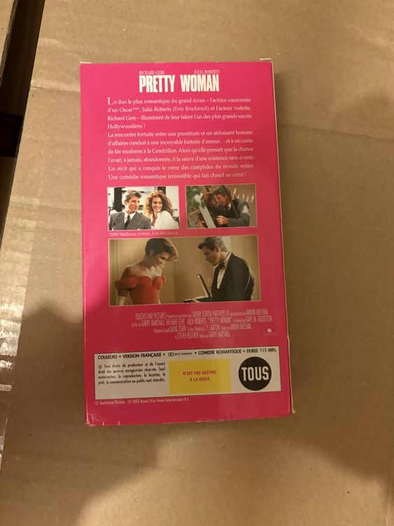 Pretty Woman VHS - Comédie Romantique Culte - Rare! (D'occasion) à ...
