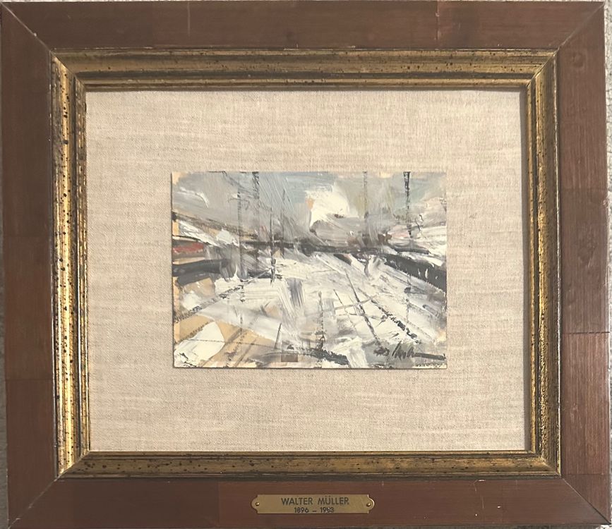 Walter Emil Müller (1896-1983) Abstrakte Gemälde (Gebraucht) in Root für CHF 134 – mit Lieferung ...
