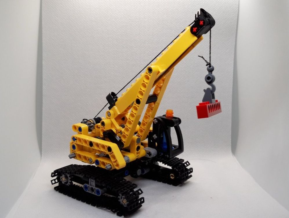 Lego Gittermastkran, Raupenkran, Kran Eigenbau, Moc – JCDAT