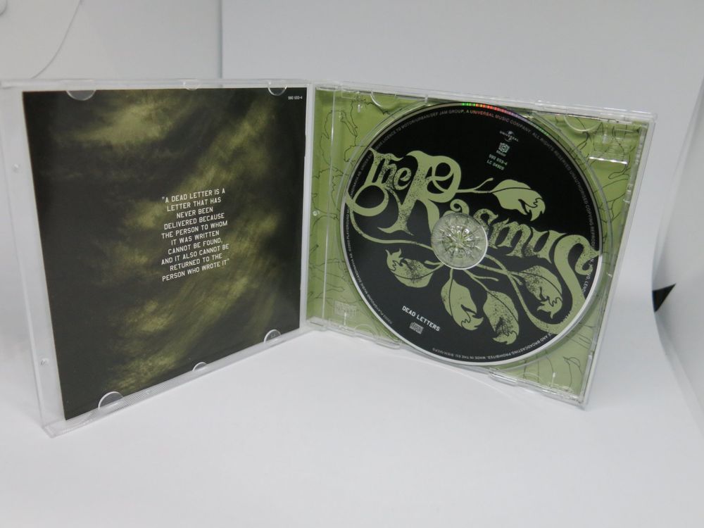 CD The Rasmus – Dead Letters (Gebraucht) in Ernetschwil für CHF 1.5 ...