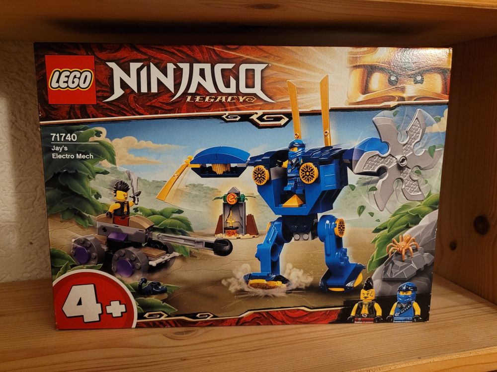 LEGO NINJAGO 71740 - Jay's Electro Mech (Neu und originalverpackt) in ...
