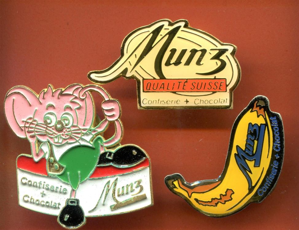 3 Pin Munz Schokolade (Gebraucht) in Winterthur für CHF 0.6 – mit Lieferung auf Ricardo kaufen