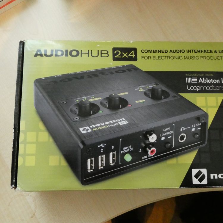 Audiointerface Novation Audiohub 2x4 (Gebraucht) in Gunzwil für CHF 50 – mit Lieferung auf ...