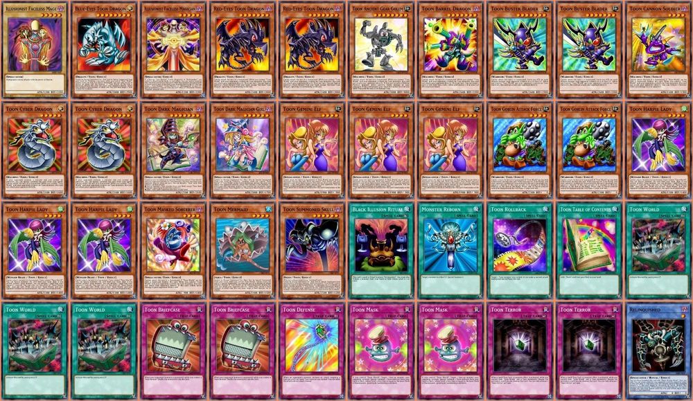 Yu-Gi-Oh Komplett Deck Toon Deck Maximillion Pegasus Duelist (Neu und ...