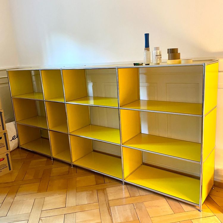 Regal Quadro / System 4 gelb | Kaufen auf Ricardo