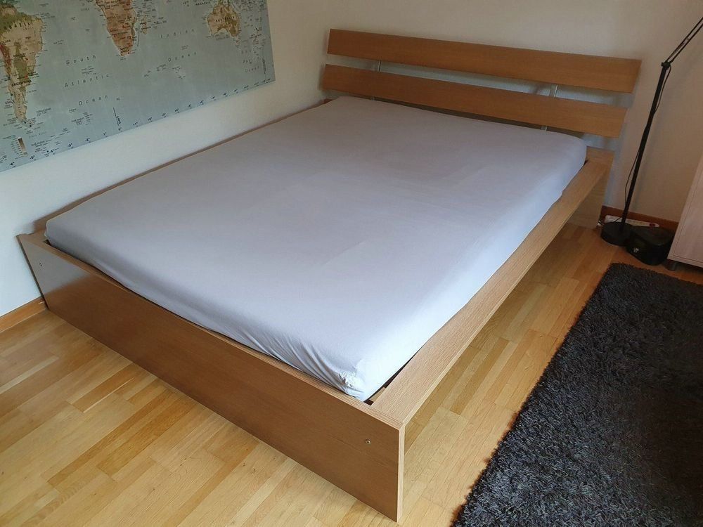 Doppelbett inklusiv Rost (mit Matratze) (Gebraucht) in St. Gallen für ...