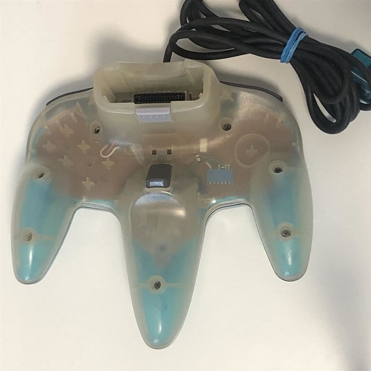 n64 Controller Original Blau Transparent | Kaufen auf Ricardo