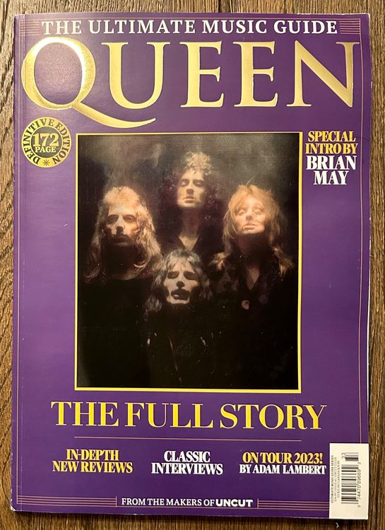 QUEEN The Full Story FREDDIE MERCURY UK 2023 MAGAZINE 172p! (Neu ...