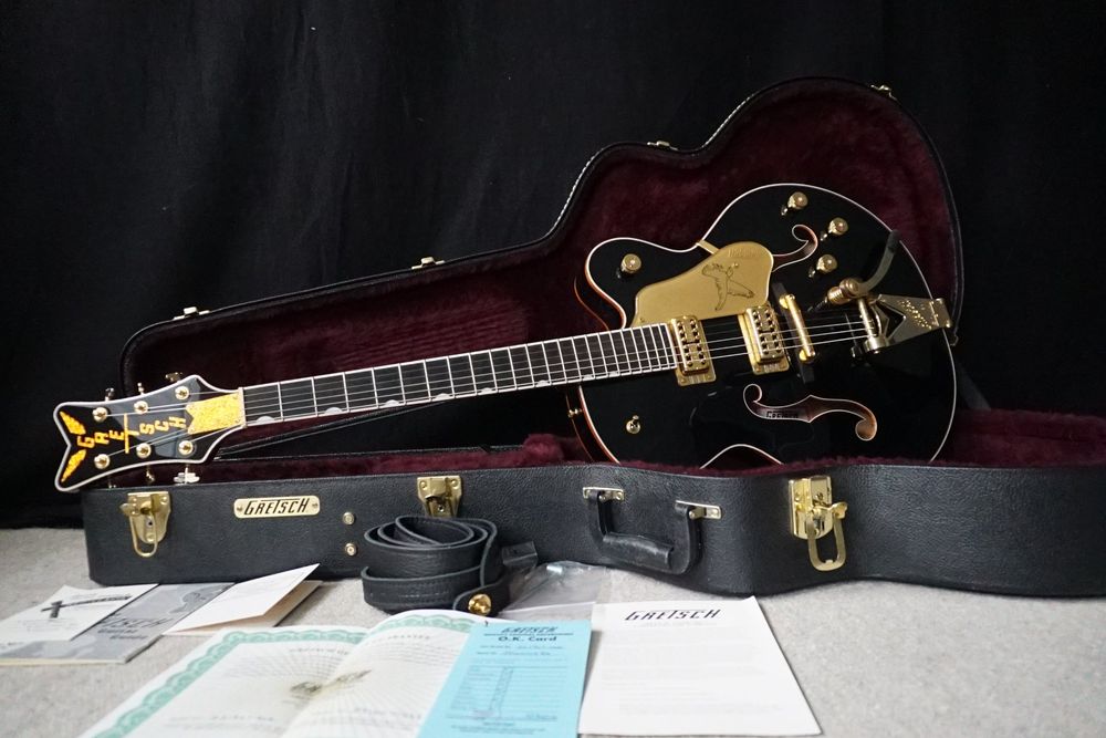 Gretsch G6136T Players Edition Black Falcon, Bigsby (Gebraucht) in ...