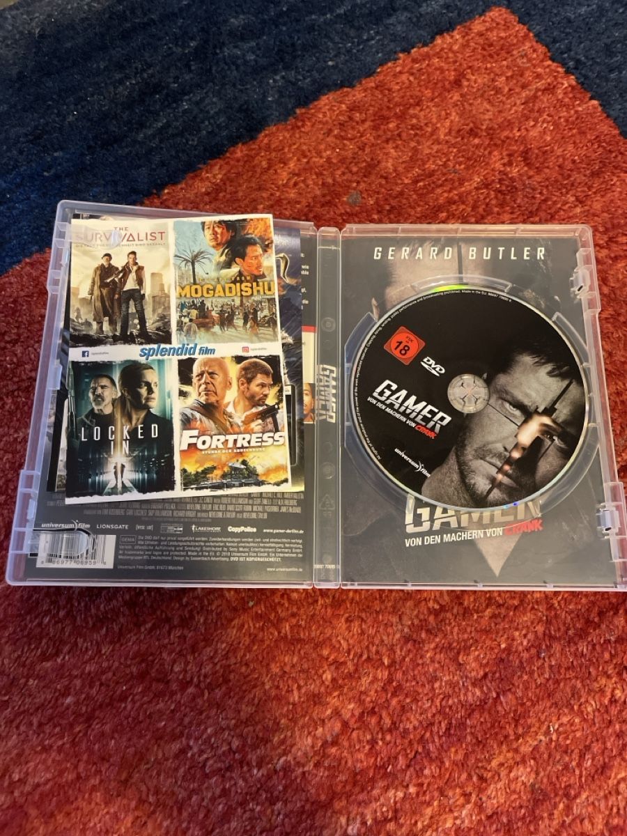 DVD Gamer - Gerard Butler Actionfilm, Top Zustand! (Gebraucht) in ...