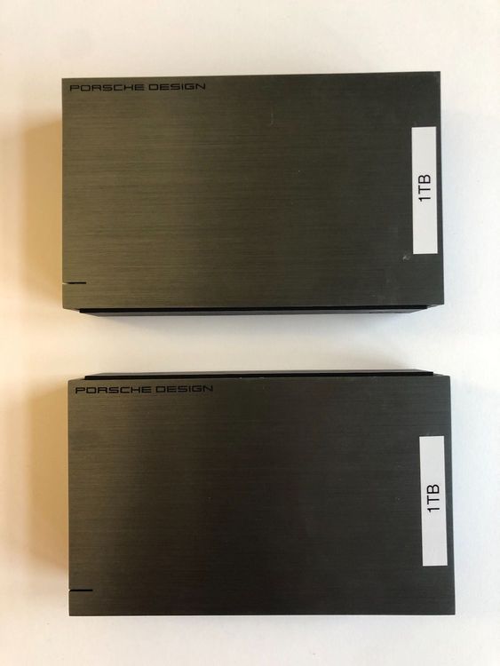 2x Porsche Design USB Disk 1TB | Kaufen auf Ricardo