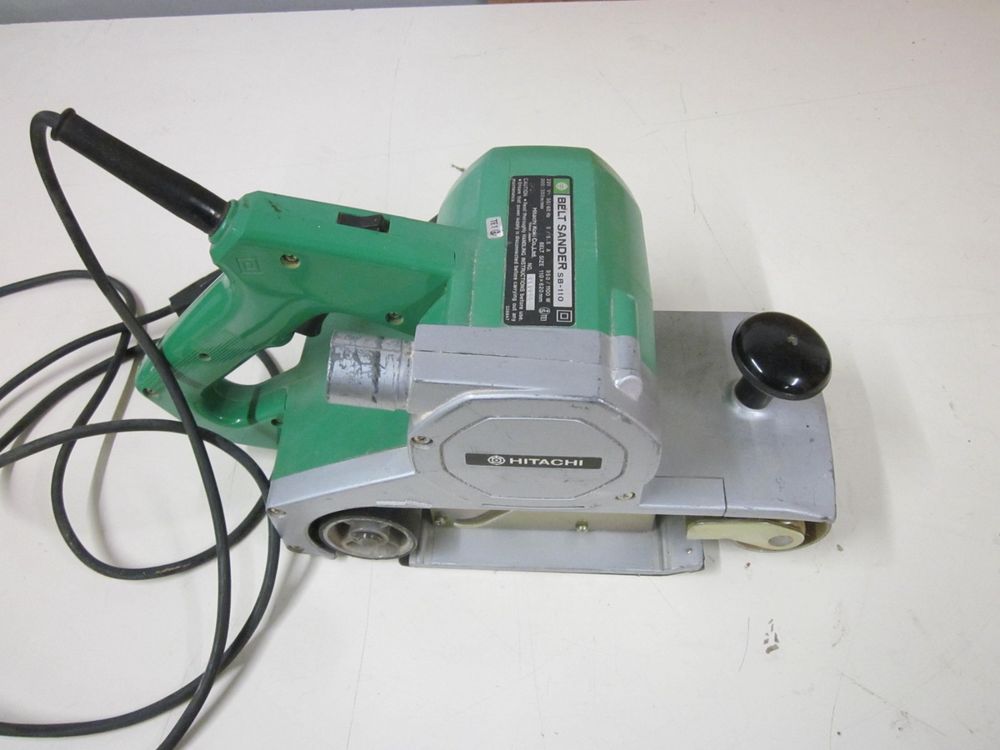 HITACHI Belt Sander SB-110 Band Handschleifmaschine (Gebraucht) in ...
