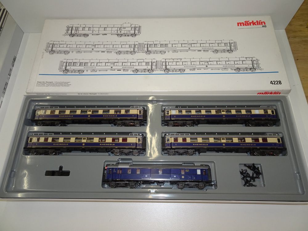Märklin Rheingold Personenwagen Beleuchtung Set HO 4228 (1) | Kaufen ...