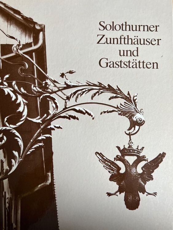 Solothurner Zunfthäuser und Gastsätten | Kaufen auf Ricardo