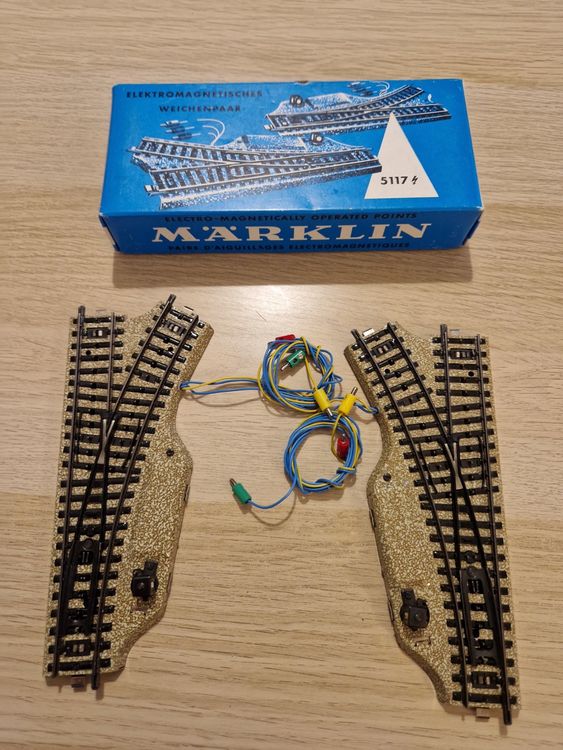 Märklin 5117 Weichenpaar M H0 (3) | Kaufen auf Ricardo
