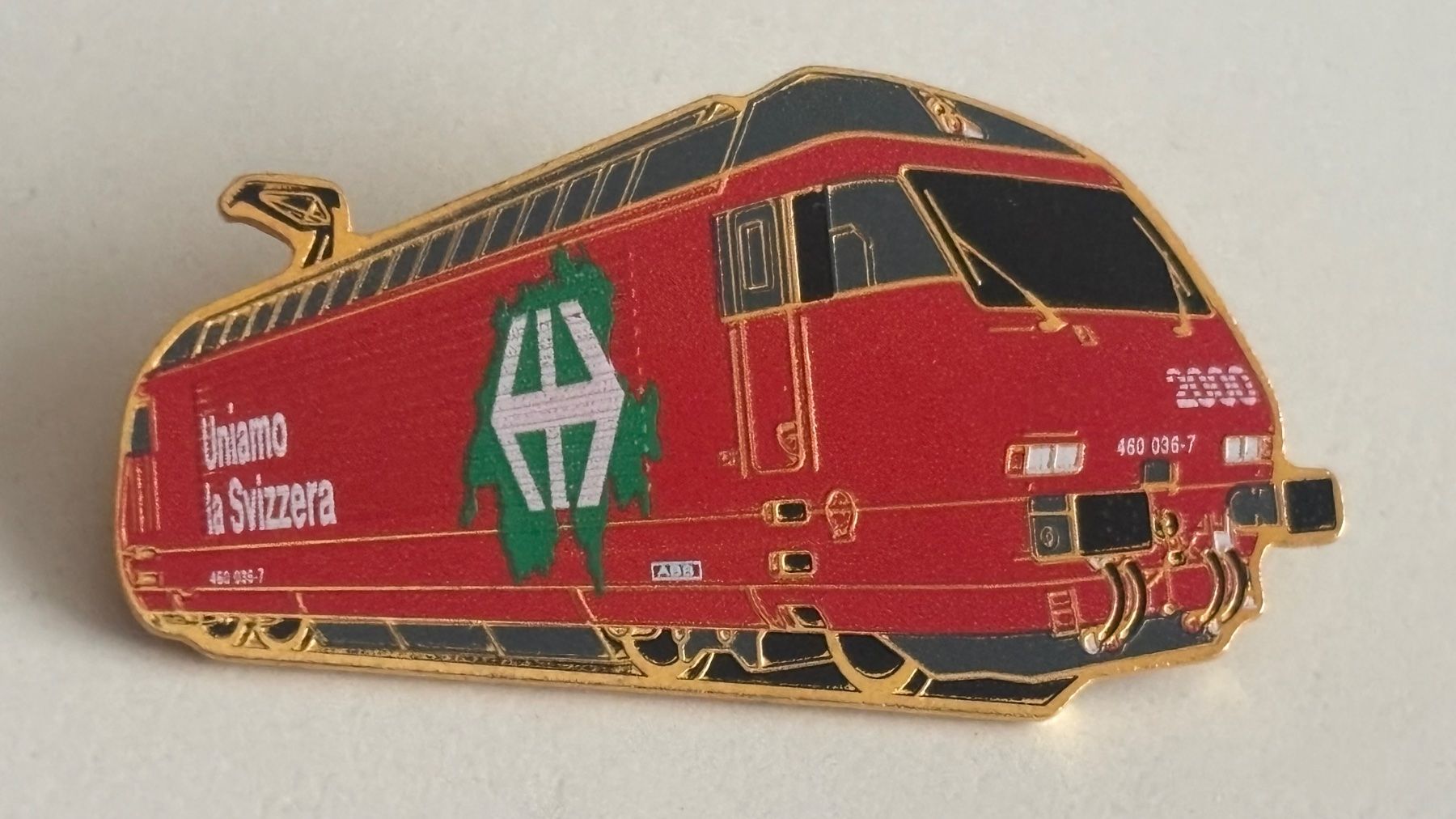 Pin's Schmid & Muller - SBB CFF FFS - Re 460 1847 1947 (D'occasion) à ...