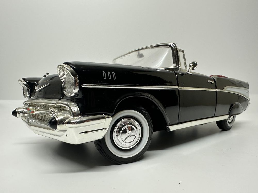 1957 Chevrolet Bel Air 1:18, schwarz, Road Signature | Kaufen auf Ricardo