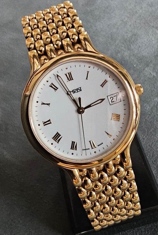 CHRIST Swiss Made Elegante Armbanduhr Unisex 35 mm (Gebraucht) in ...