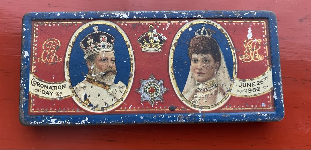 Antike Krönungs-Zigarrendose Edward VII 1902 Dose | Kaufen auf Ricardo
