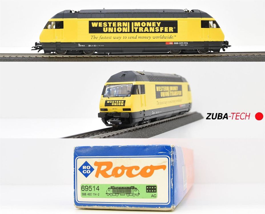 Roco 69514 E-Lok Re460 Western Union SBB (Gebraucht) in St. Gallen für ...