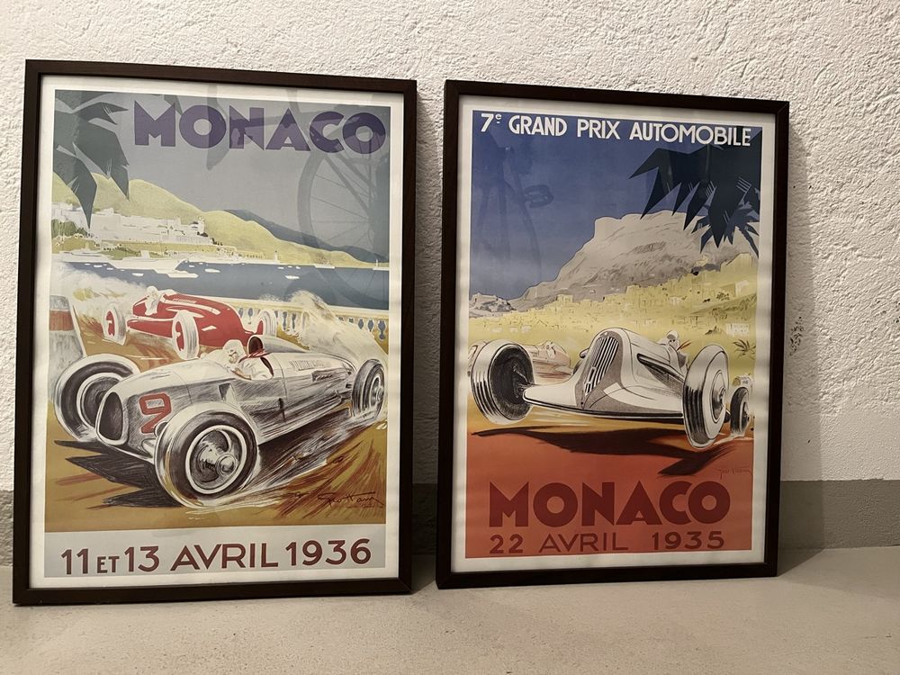 Eingerahmte Poster Oldtimer (Gebraucht) in Zürich für CHF 11 – nur ...