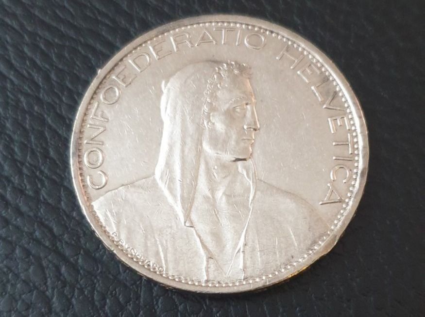 5 Franken 1924 vz Silber (Gebraucht) in Biel/Bienne für CHF 620 – mit Lieferung auf Ricardo kaufen