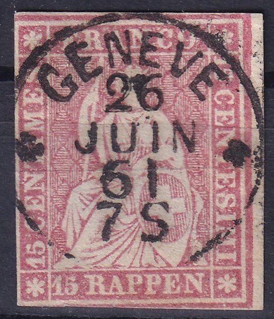 Strubel 24D ,TOP Vollstempel, signiert MARCHAND (Gebraucht) in Samnaun-Compatsch für CHF 12 ...