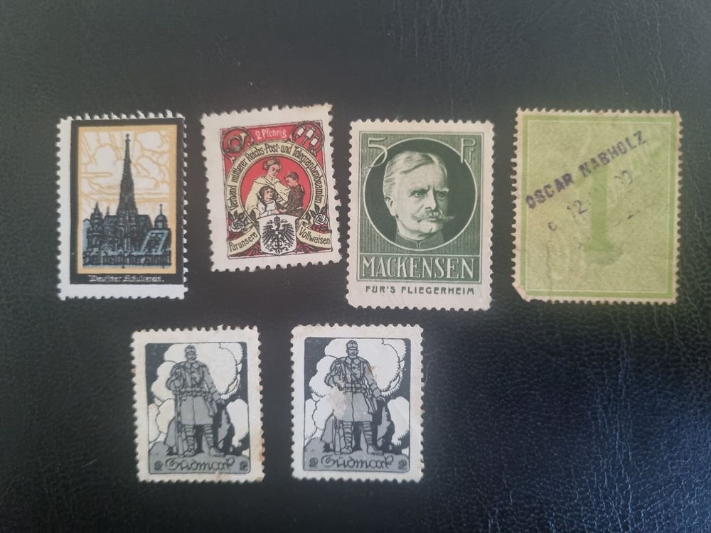 Lot Vignetten deutsches Reich 6 stk. | Kaufen auf Ricardo