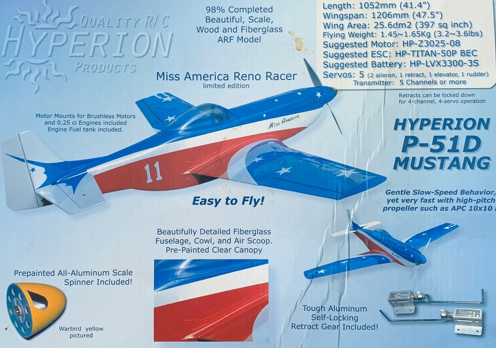 Mustang P-51 D von Hyperion | Kaufen auf Ricardo