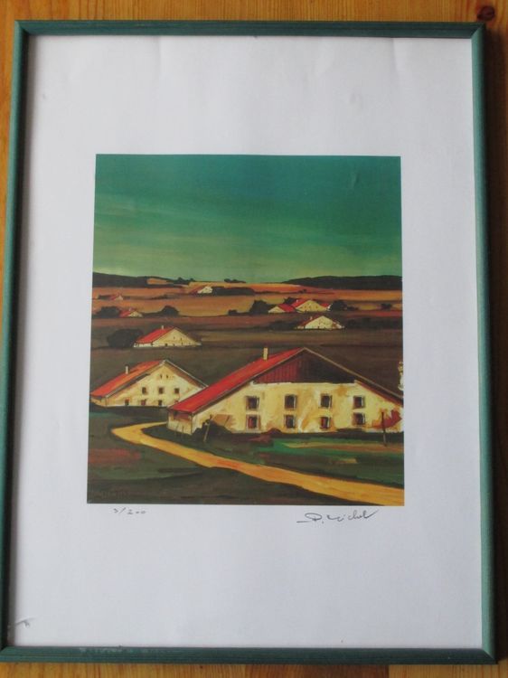 Reproduction - Tableau de P. Michel (D'occasion) à Delémont pour CHF 15 ...