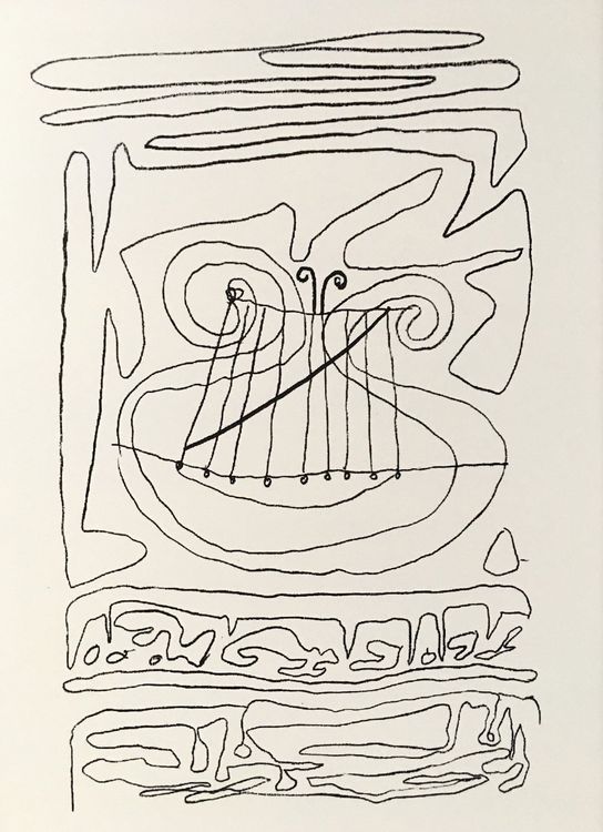 Paul Klee "Ausdrucks-Leier" DRUCKGRAPHIK (Gebraucht) in Nennigkofen für ...