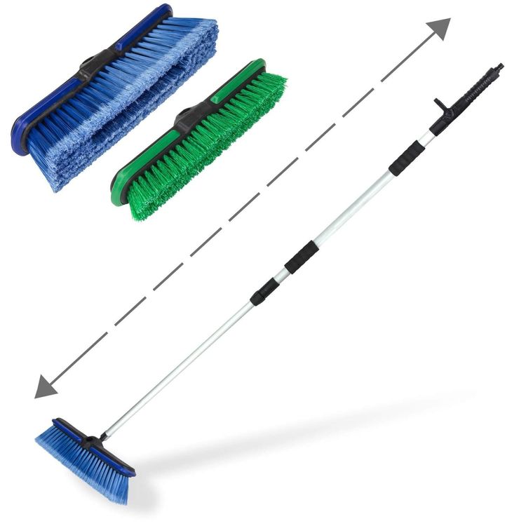 Dema Teleskop Waschbürste Strassenbürste bis 193cm (Neu und originalverpackt) in Tägerwilen für ...