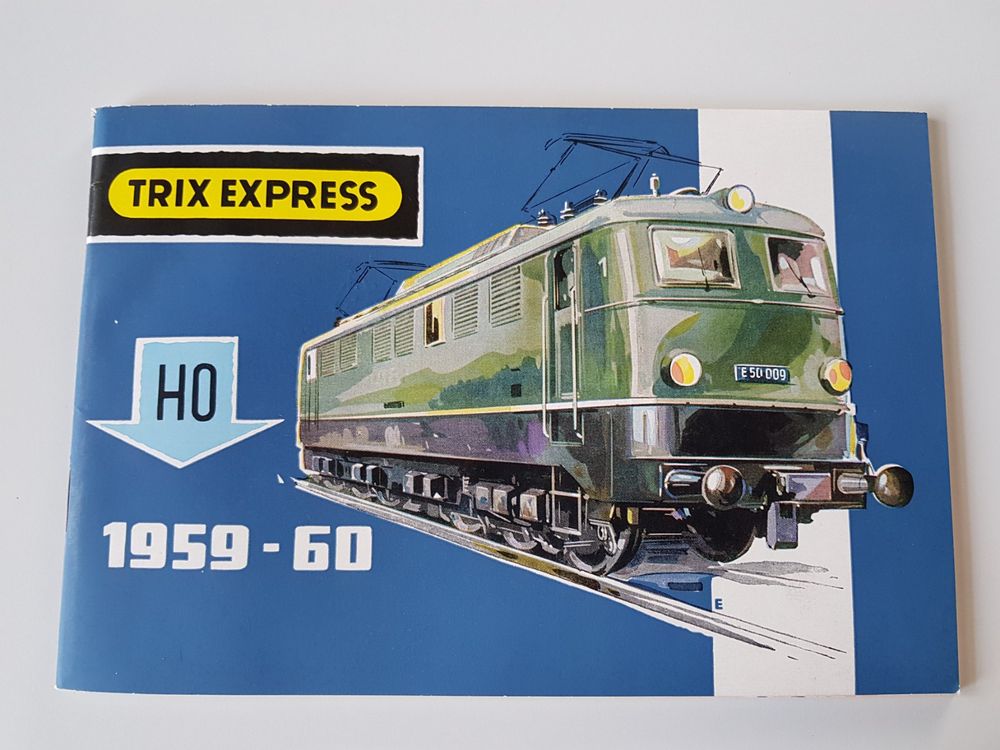 Catalogue Trix Express H0 1959 - 1960 en français (D'occasion) à ...
