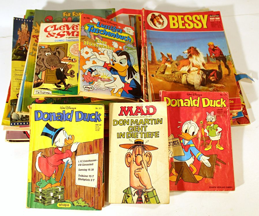 3,4 KG Comics Buffalo Bill Bessy Donald Duck Fix Foxi MAD ua | Kaufen ...