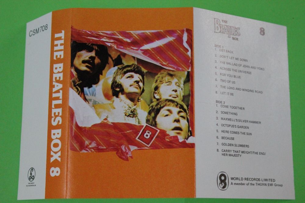 THE BEATLES BOX 8 (AUDIO-KASSETTE, MC) (Gebraucht) in Tübach für CHF 11 ...