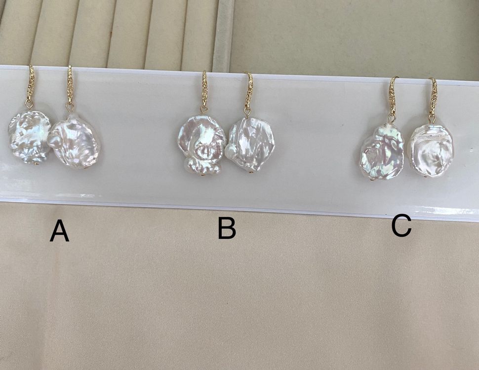 Barock Perlen Ohrringe/ echte (Neu und originalverpackt) in Sarnen für CHF 30 – mit Lieferung ...