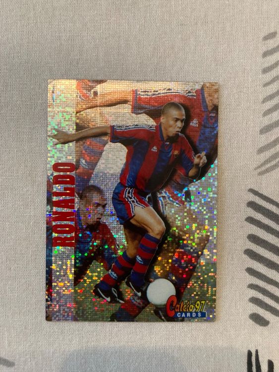 Panini Calcio Cards 1997 RONALDO Barcelona Rarität | Kaufen auf Ricardo