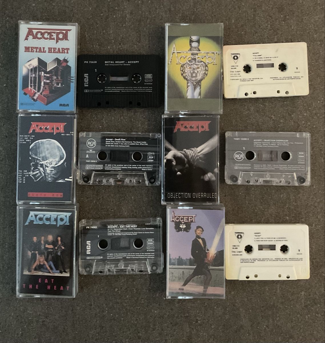 Accept - Metal-Kasseten Sammlung - Heavy Metal Raritäten! (Gebraucht ...