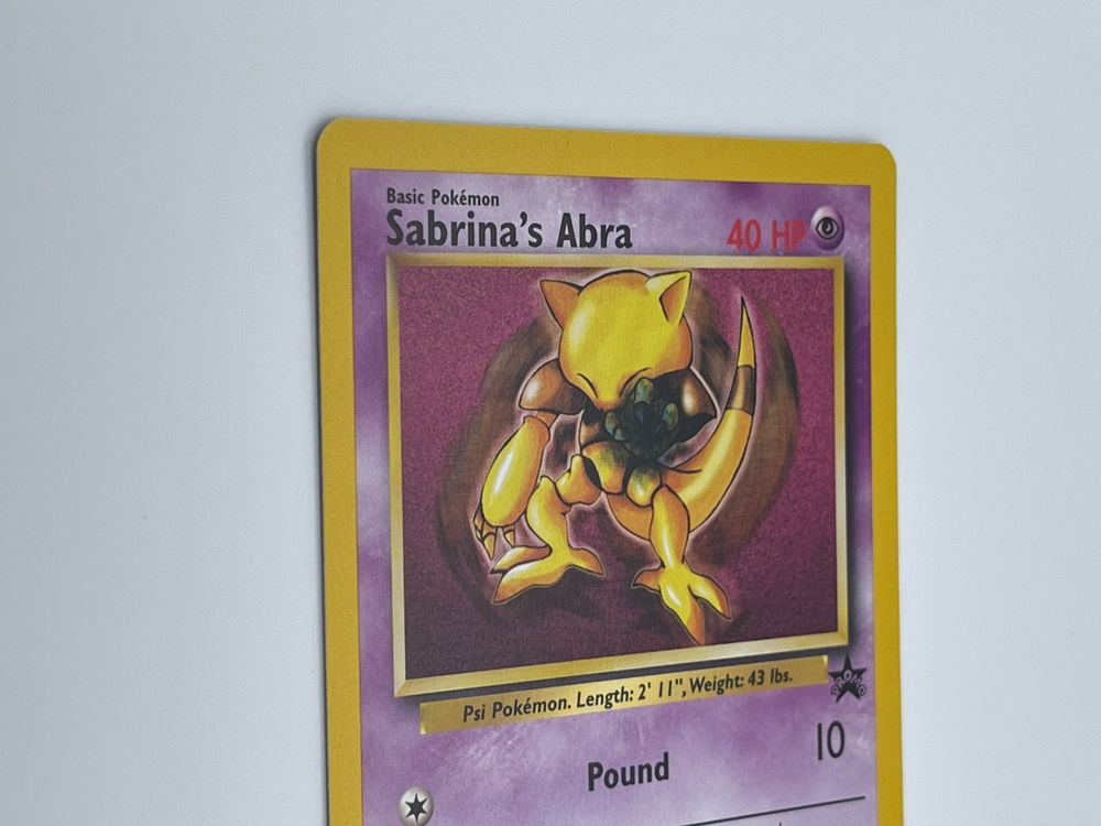 Sabrina's Abra #19 Pokémon Black Star Promo | Kaufen auf Ricardo