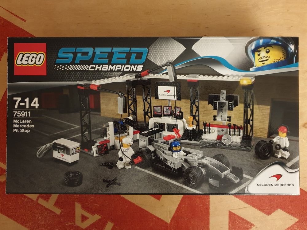 Lego Speed Champions Mc Laren Mercedes Pit Stop | Kaufen auf Ricardo