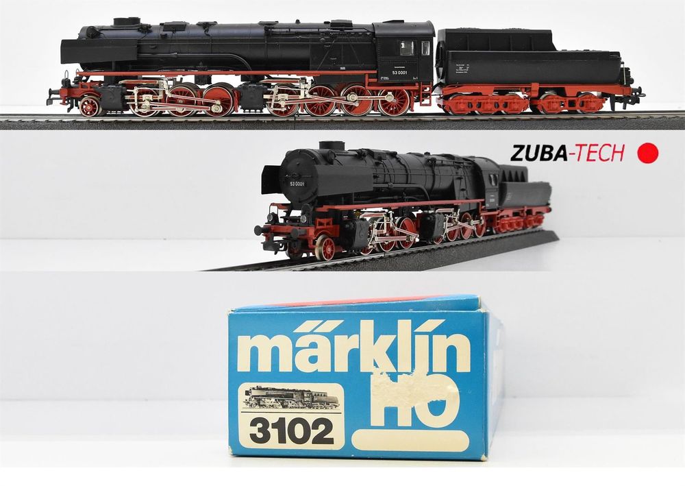 Märklin 3102 Dampflok BR 53 DR H0 WS OVP | Kaufen auf Ricardo